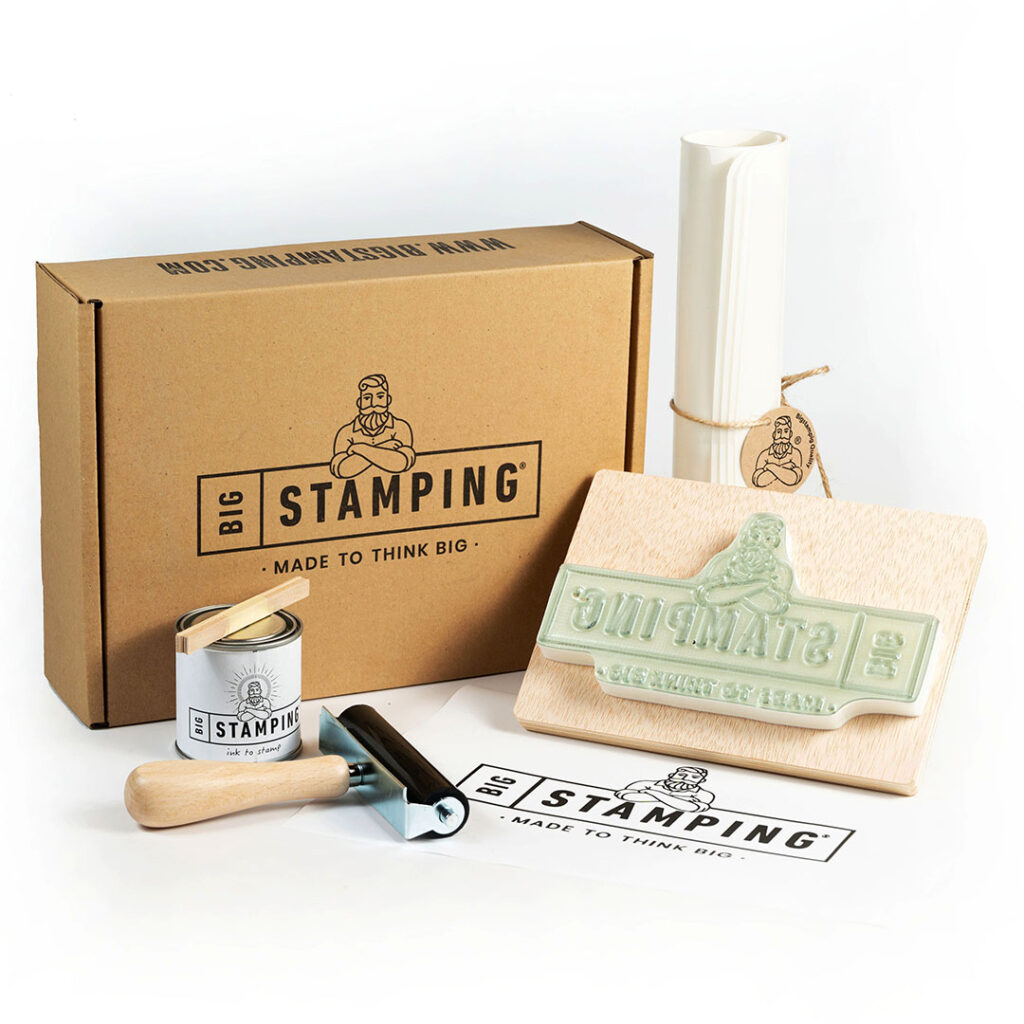 Personalised stamps in large sizes - BigStamping